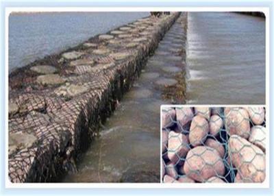 Cina Il PVC di Zhuoda ha ricoperto il cavo Mesh Boxes del gabbione di 4x1x1m in vendita