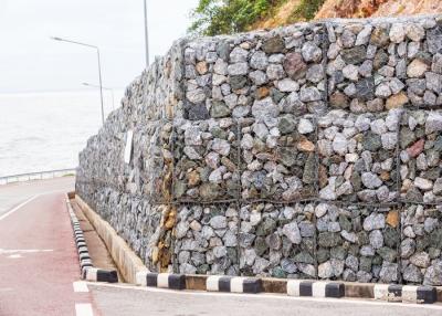 Cina Gabbie esagonali del gabbione del muro di sostegno del cavo 60x80 in vendita