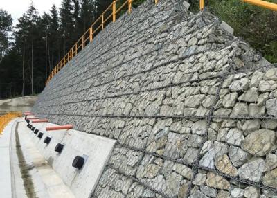 Cina La parete della costruzione di Gaviones Para ha ricoperto il pro gabbione Mesh Cages della ruggine durevole in vendita