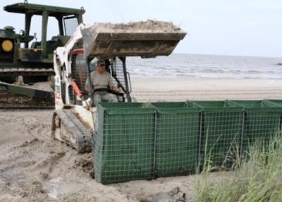 Cina Mesh Army Barrier tessuto 120*150mm riempito di sabbia in vendita