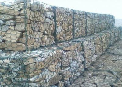 Cina gabbie del cavo ripiena di 2x1x1m 2.0-4.0mm per il muro di sostegno in vendita