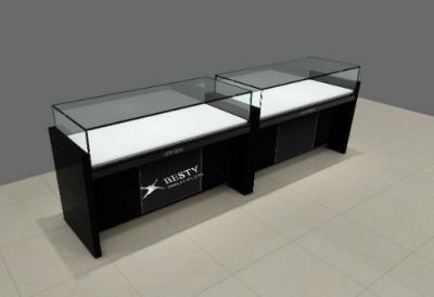 China Tempered Glass Jewellery Design Showcase for sale