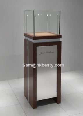 China Fashion Jewels Display Tower Showcase with LED Downlights for sale