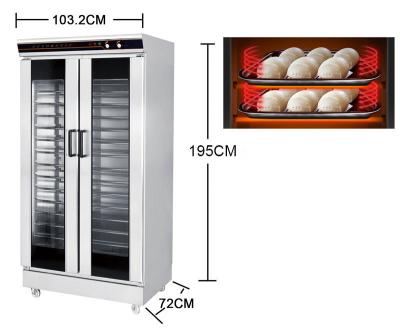 Cina Temperature precise multifonzionale 32 vassoi provatore di pane per la fermentazione della pasta in vendita