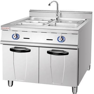Cina NO App-controlled Gas Hot Bath Marie Apparecchiature da cucina con copertura regolabile temperatura in vendita