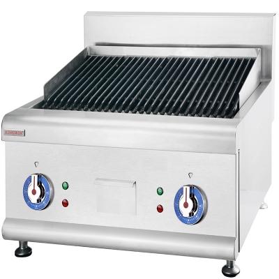 Cina Tipo di tavolo Lava Rock Charbroiler elettrico con dimensione di imballaggio 730*740*550 mm in vendita