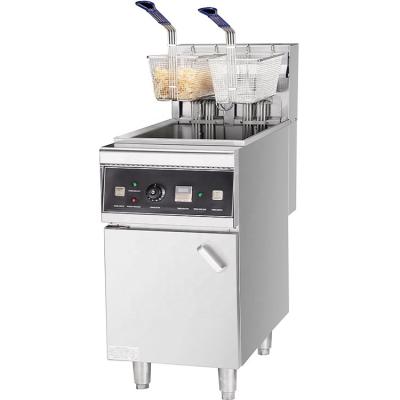 Cina Frittelle da paniere a serbatoio singolo da 28L in acciaio inossidabile da 18 kW per apparecchiature da cucina commerciali in vendita