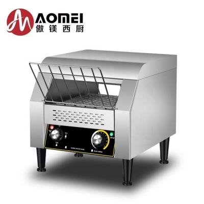 China Roestvrijstalen behuizing Commerciële elektrische band vervoerband Broodrooster voor commerciële Te koop