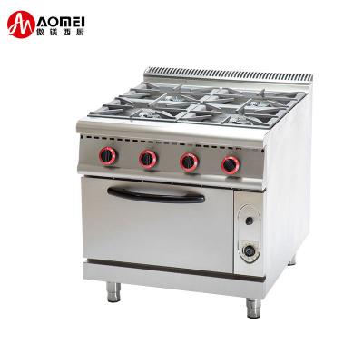 中国 700 シリーズ 重用ステンレス・ステール・ガス・クッキング 4 オーブン・バーナー 800x700x850 70 mm 販売のため