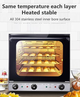 Cina Forno elettrico a convezione a vapore per la cottura di biscotti a base di pane in vendita