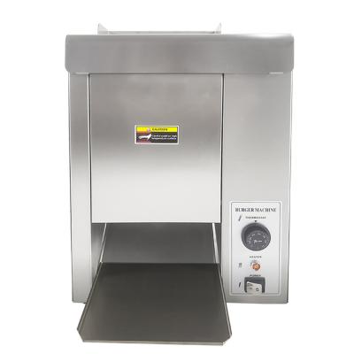 China 1600W elektrische transportbandroaster voor hamburgerbrood in de commerciële voedingsmiddelenindustrie Te koop