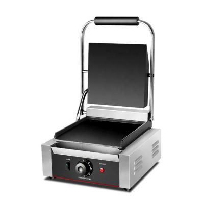 China Elektrische commerciële broodbrood Panini grill met uitwisselbare broodplaten Te koop