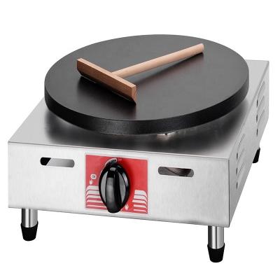 China Commerciële gascrepe-machine met één kop 12 kg capaciteit voor drukke keukens Te koop