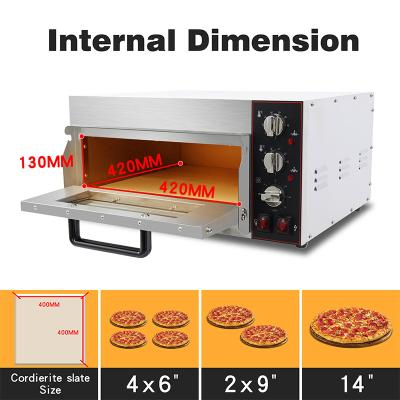 Cina Forno per pizza commerciale a 220 V di tensione con capacità competitiva e elevata in vendita