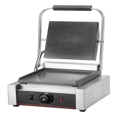 中国 220V1.8KWステンレス鋼 電動コンタクトグリル パニニプレスグリルサンドイッチメーカー 販売のため