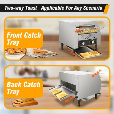 Cina NO Tostatore di pane elettrico commerciale con controllo applicativo con capacità di 20,5 kg in vendita