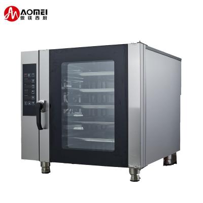China 738x850x620mm Warmluchtconvectieoven 5 lagen met stoomfunctie Te koop