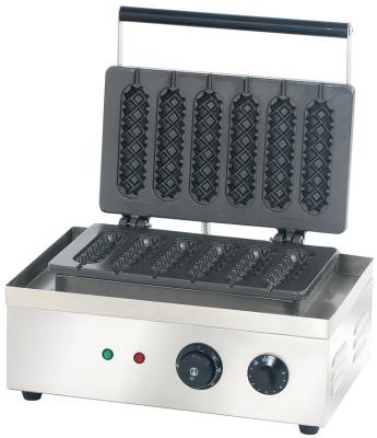 Cina 220V-240V Voltage Hot Dog Lolly Waffle Maker Machine per non attaccare mais croccante siamese in vendita