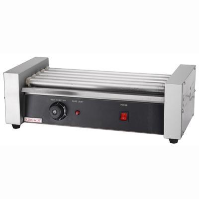 Cina 550x250x180mm Certificato CE commerciale avanzato 5 rulli Hot Dog Grill in vendita
