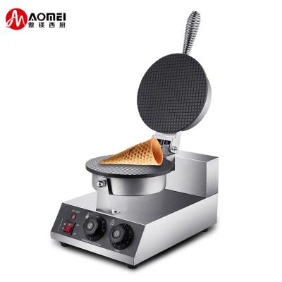 China CE-gecertificeerde elektrische wafelbakmachine van roestvrij staal voor ijswafelconen Te koop