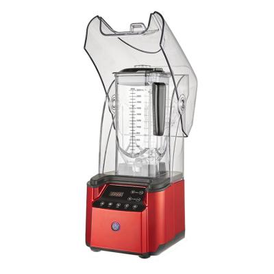 China 2200W Huishoudelijke glazen ijskruiser Commerciële vruchtensapper blender voor gladde menging Te koop