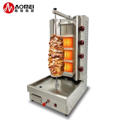 Cina Macchina di Kebab per pollo a gas commerciale con 540*650*950mm di dimensione in vendita