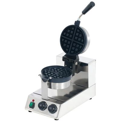 中国 シングルヘッド自動回転 1200Wの電力を有するベルギー商用ワッフルパンケーキメーカー 販売のため