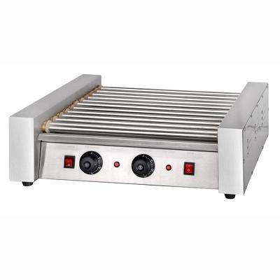 中国 スナックショップ用品 電動ホットドッグ 7/9/11 ローラーグリルパン 暖房機 2020年 販売のため