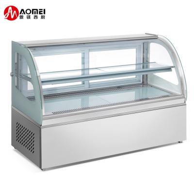Cina Pasticceria Display Torta frigorifero Bar di cibo freddo Conteggio Armadio con display Cooler in vendita