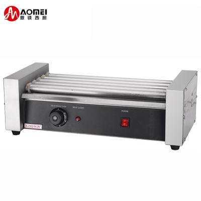 Cina 9 Roller Hot Dog Grill Maker per la convenienza e l'efficienza della macchina per snack al dettaglio in vendita