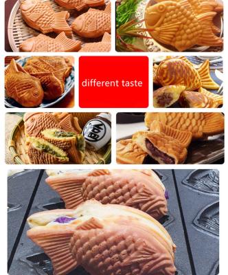 中国 韓国の魚ケーキ 電気タイヤキワッフルメーカー 18kgステンレス鋼 販売のため