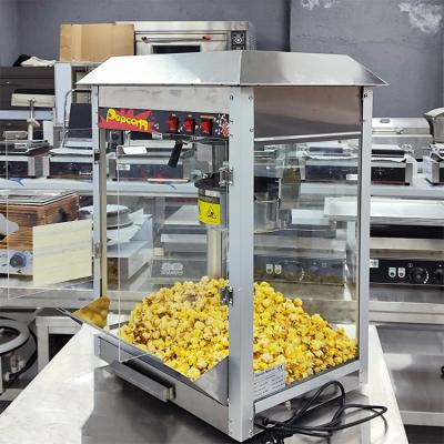 Cina 220-240V/50-60Hz Macchina commerciale di popcorn al caramello con capacità di fusione del burro in vendita