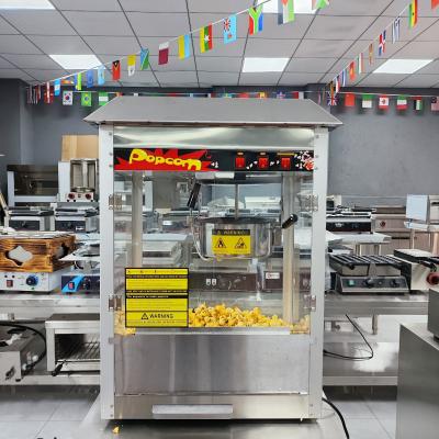 Cina 220-240V/50-60Hz Macchina commerciale di popcorn al caramello con capacità di fusione del burro in vendita