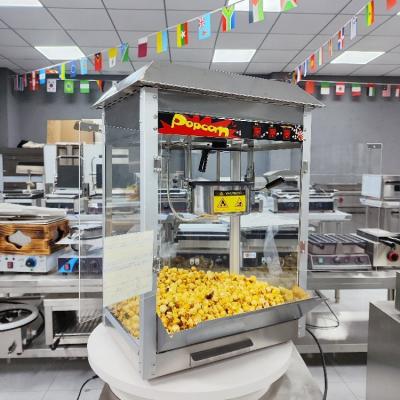 Cina 220-240V/50-60Hz Macchina commerciale di popcorn al caramello con capacità di fusione del burro in vendita