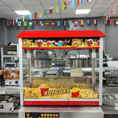 Cina Macchina per popcorn a doppia pentola a caramello industriale in vendita