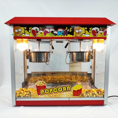 Cina Macchina per popcorn a doppia pentola a caramello industriale in vendita