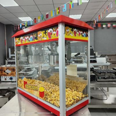 Cina Macchina per popcorn a doppia pentola a caramello industriale in vendita