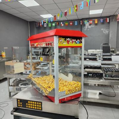 Cina Macchina per popcorn a doppia pentola a caramello industriale in vendita