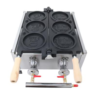 Cina Negozio di snack Produttore commerciale di waffle Mini Waffle rotondo Equipaggiamento di produzione alimentare in vendita