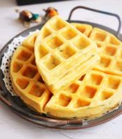 China Temperature Controlled Waffle Making Machine Double Head Stainless Steel Waffle Makers for sale