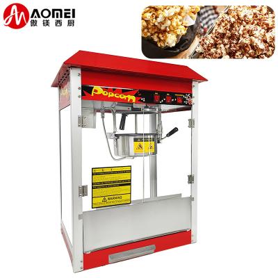 中国 スナック食品用電動ポップコーンメーカー レッドキャラメルポップコーンマシン 応用分野 販売のため