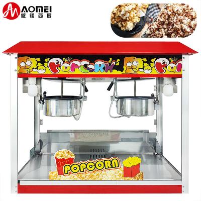 Cina Livello di rumore basso Doppio vaso automatico Fabbricante di popcorn dolce Fabbricante di popcorn 860*420*740mm in vendita