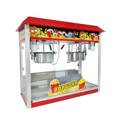 Cina Livello di rumore basso Doppio vaso automatico Fabbricante di popcorn dolce Fabbricante di popcorn 860*420*740mm in vendita
