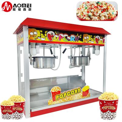 Cina Livello di rumore basso Doppio vaso automatico Fabbricante di popcorn dolce Fabbricante di popcorn 860*420*740mm in vendita