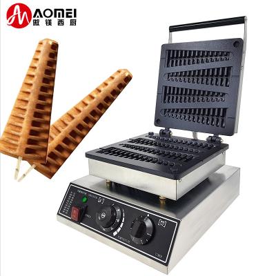 Cina Long Life Life Waffle On A Stick Lolly Tree Shape Machine per la preparazione di snack all'aperto in vendita