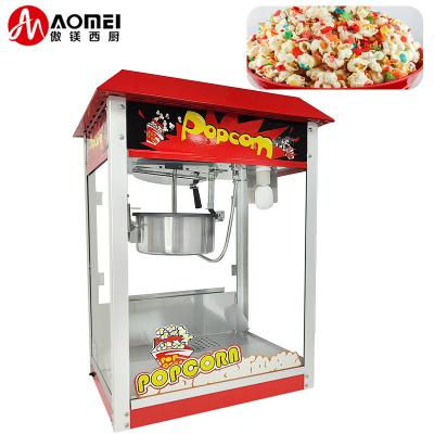 Cina Produttore di popcorn elettrico con carrello e colore rosso in vendita