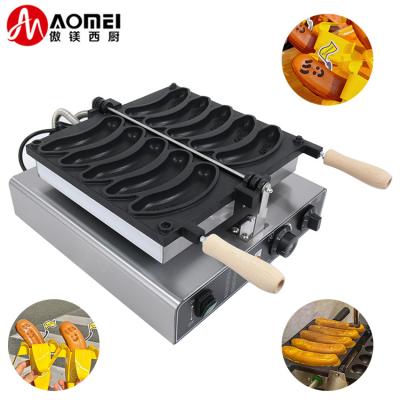 Cina 10.4 KG Mini Waffle Maker Forma di banana per fare snack facili in vendita