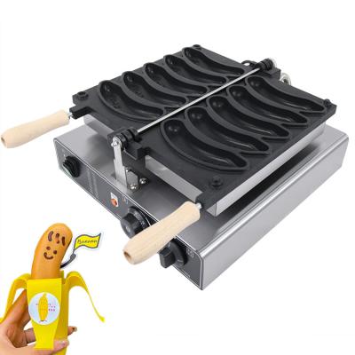 Cina 10.4kg Macchina elettrica per la produzione di waffle a forma di banana in vendita