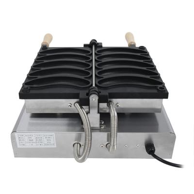 Cina 10.4kg Macchina elettrica per la produzione di waffle a forma di banana in vendita