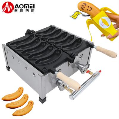 China Krachtige 1800W Gas Waffle Maker met Custom Mould Shape Design Professional Te koop